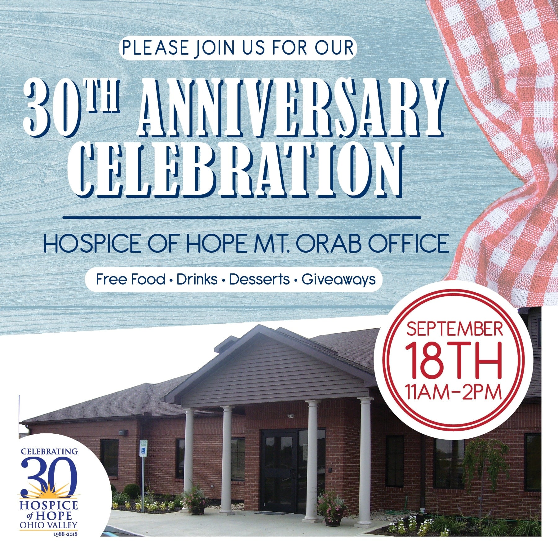 30th Anniversary Party Scheduled